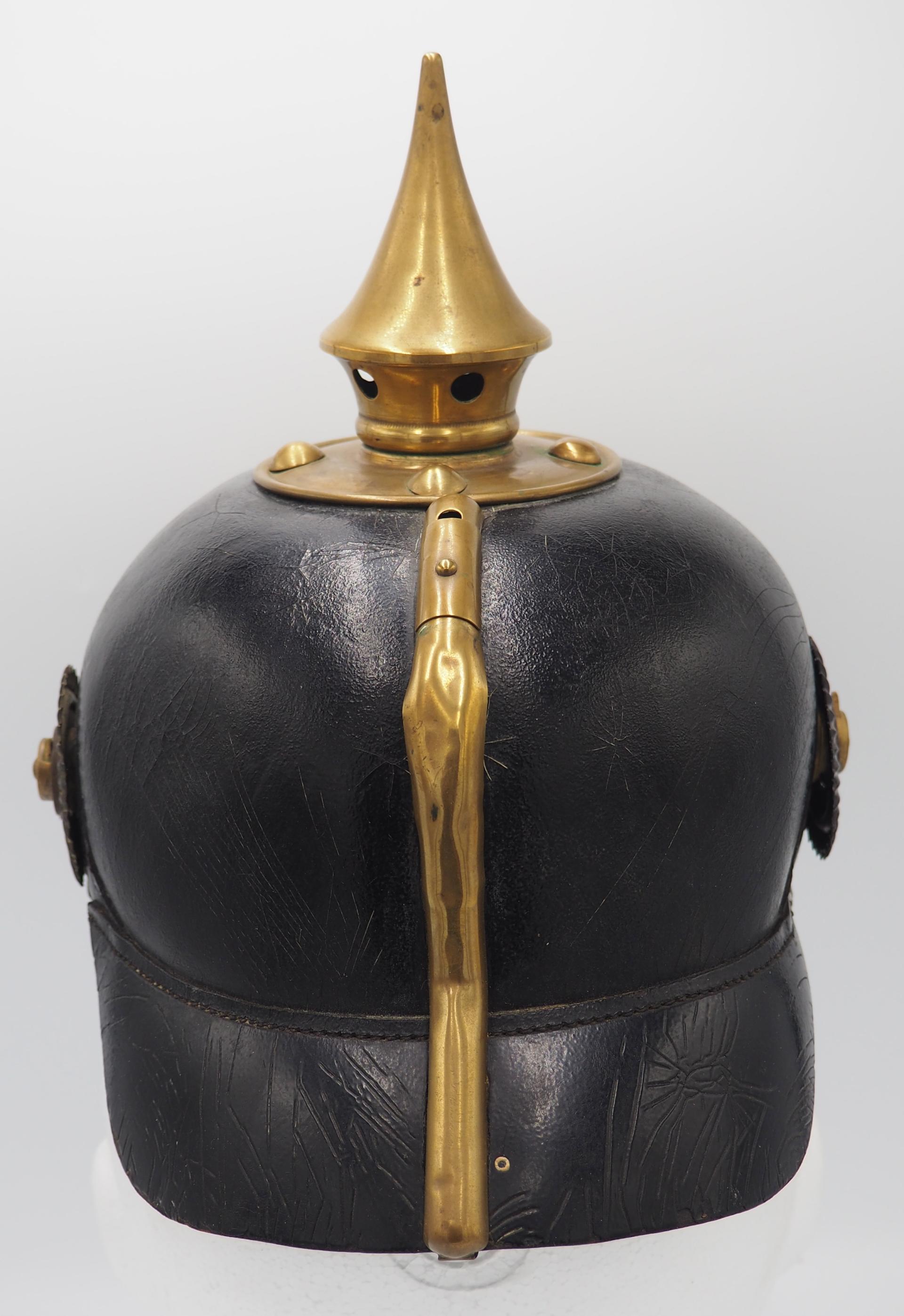 Bavarian NCO/Enlisted Infantry Pickelhaube - Headgear - Age of Kings ... Bavarian NCO/Enlisted Infantry Pickelhaube - Headgear - Age of Kings ...