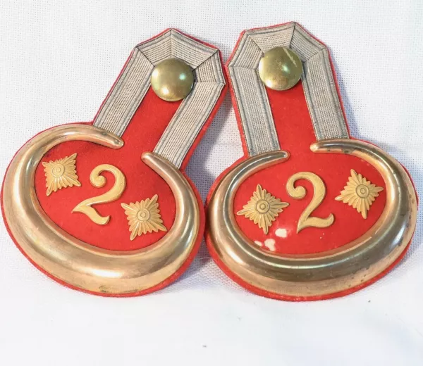 Bavarian Model 1873 Infantry Officer Epaulets - Uniforms / Other - Age ...